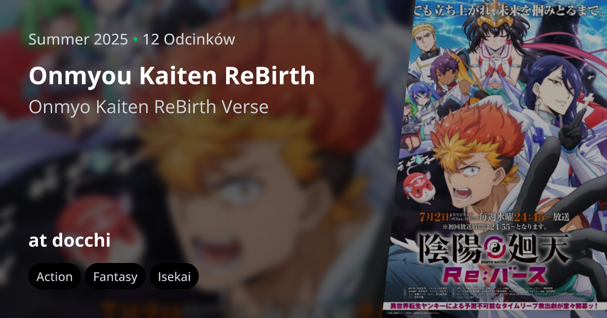 Odcinek 5 - Onmyou Kaiten Re:Birth - docchi.pl