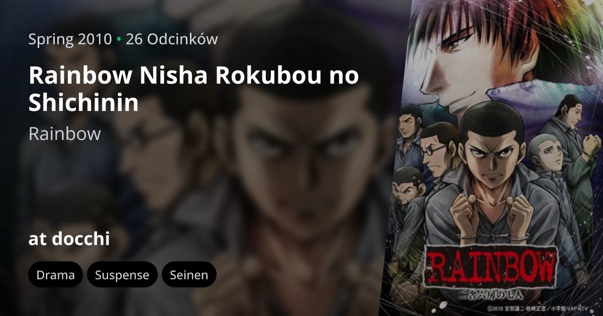 Rainbow: Nisha Rokubou no Shichinin - docchi.pl