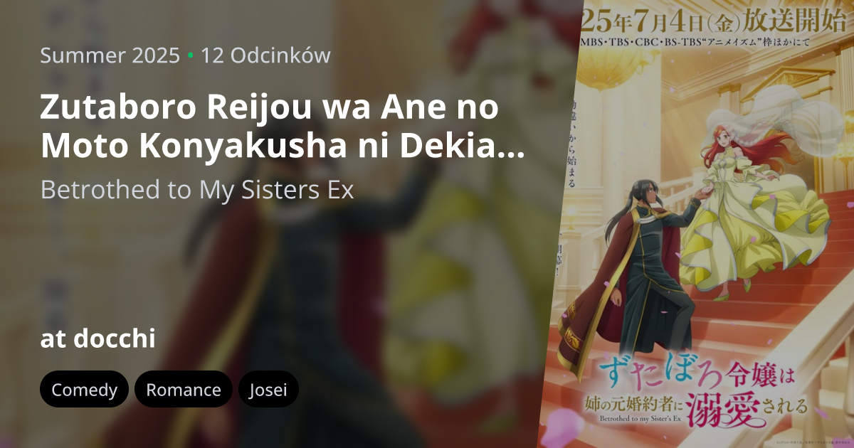 Odcinek 11 - Zutaboro Reijou wa Ane no Moto Konyakusha ni Dekiai sareru ...